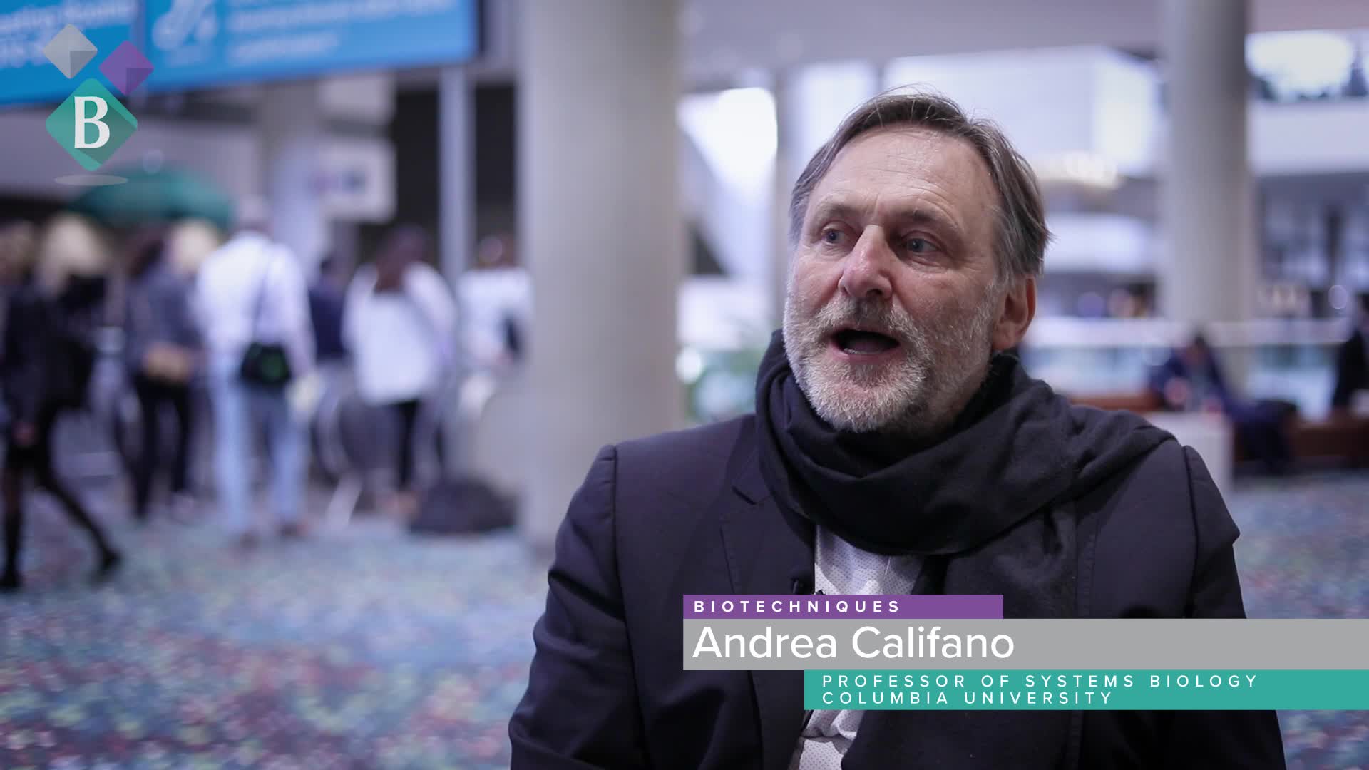 Systems biology with Andrea Califano - Video Journal of Biomedicine